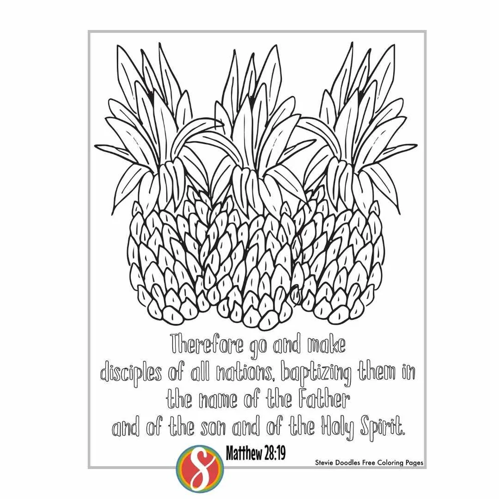 Free Holy Spirit Coloring Pages — Stevie Doodles