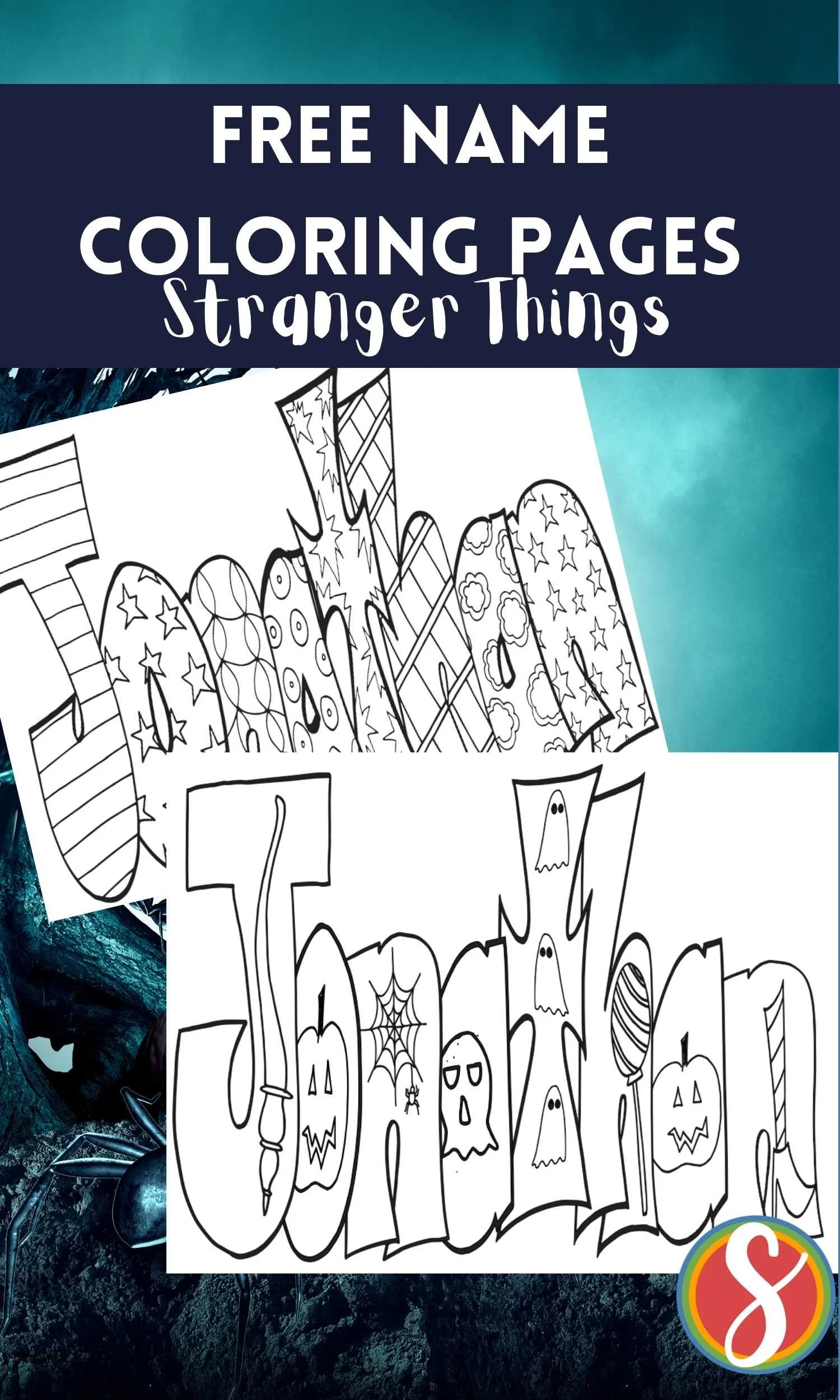 Stranger Things Coloring Pages Names — Stevie Doodles