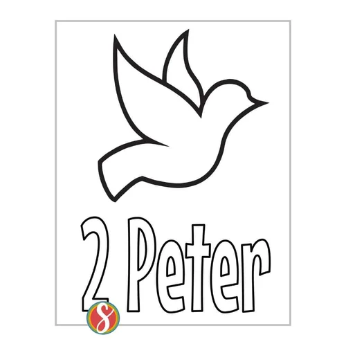 Free 2 Peter Coloring Pages — Stevie Doodles