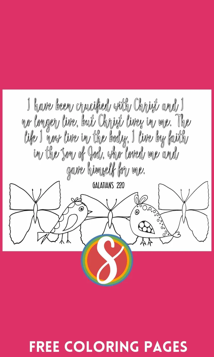 Free Galatians Coloring Pages — Stevie Doodles