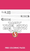 May the 4th Be With You Coloring Pages — Stevie Doodles