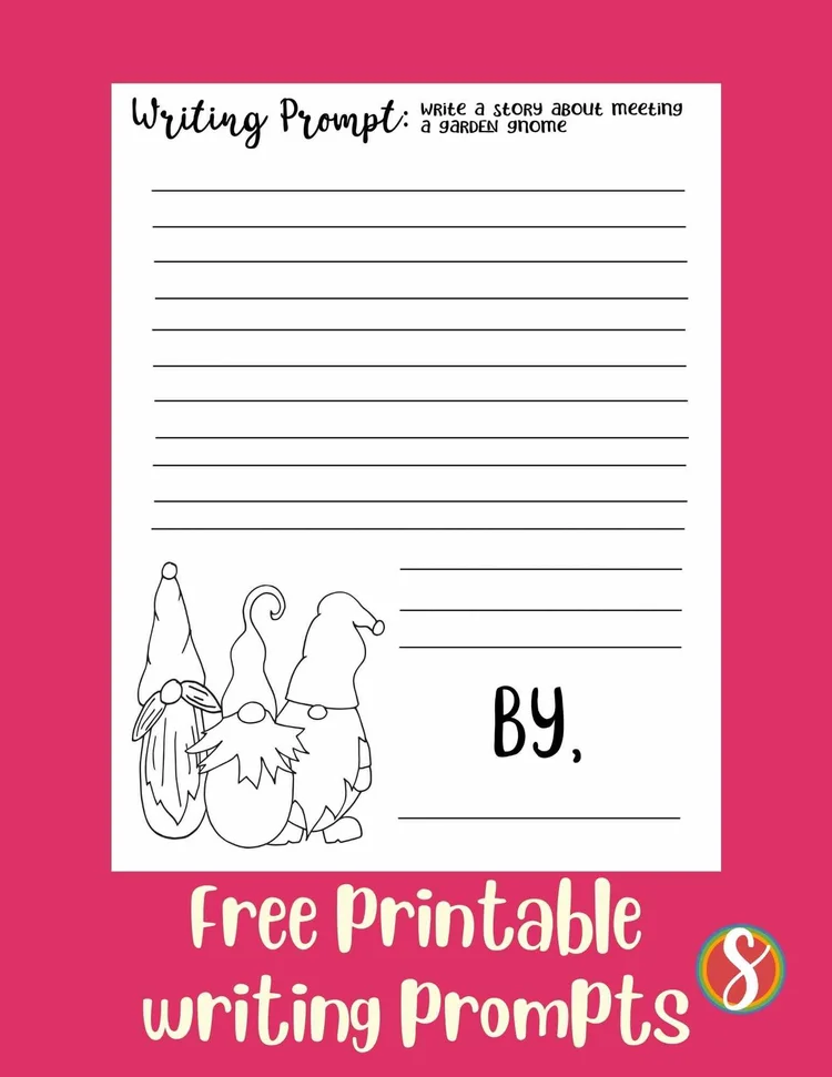 Free Printable Writing Prompt Sheets — Stevie Doodles