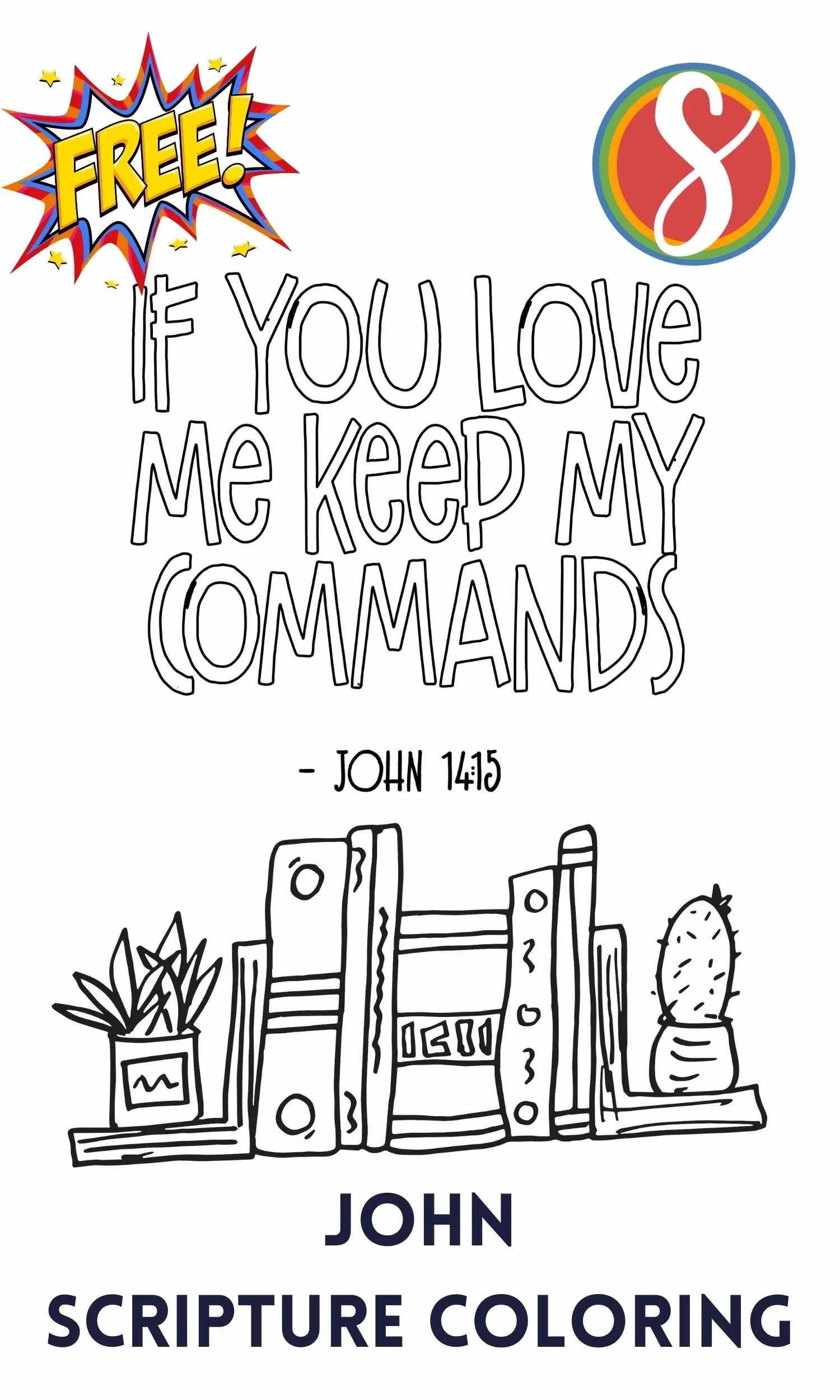 17 Coloring Pages With Bible Verses About Love - Free Printable ...