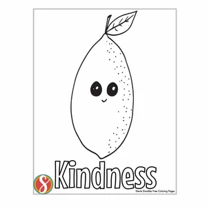 Free Kindness Coloring Pages — Stevie Doodles