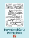 30+ Free Inspirational Quote Coloring Pages — Stevie Doodles