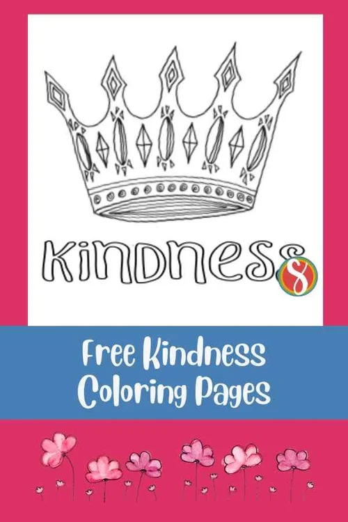 Free Kindness Coloring Pages — Stevie Doodles