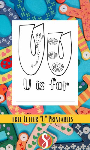 10 Free Letter U Coloring Pages — Stevie Doodles