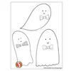 Free Ghost Coloring Pages — Stevie Doodles
