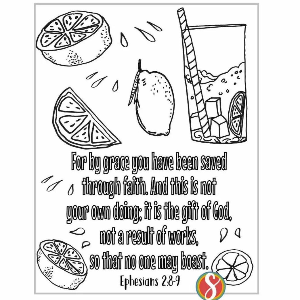 Free Ephesians Coloring Pages — Stevie Doodles