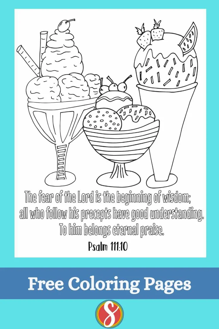 Psalms 111 - 120 - Free Coloring — Stevie Doodles