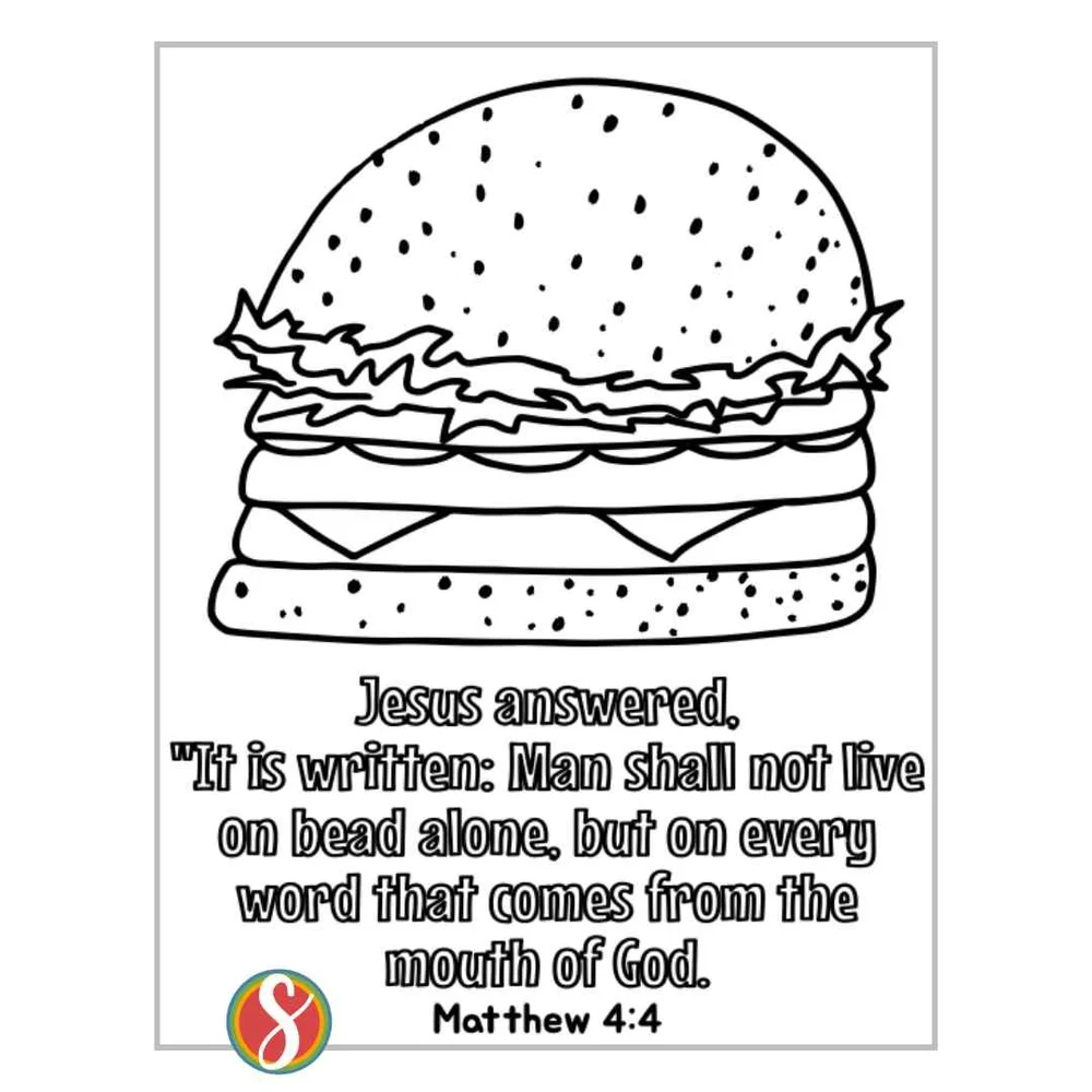 Free Matthew Scripture Coloring Pages — Stevie Doodles