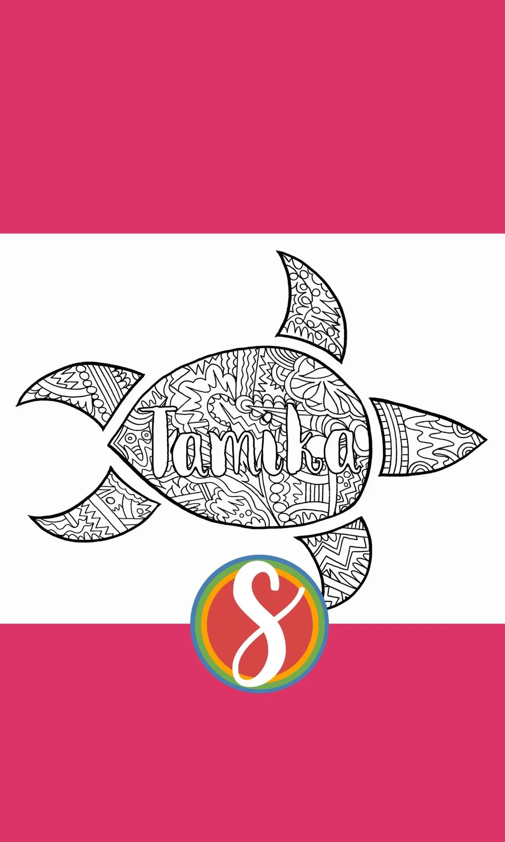 Free TAMIKA Name Coloring Pages — Stevie Doodles