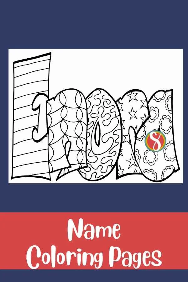 Free Enora Coloring Page — Stevie Doodles