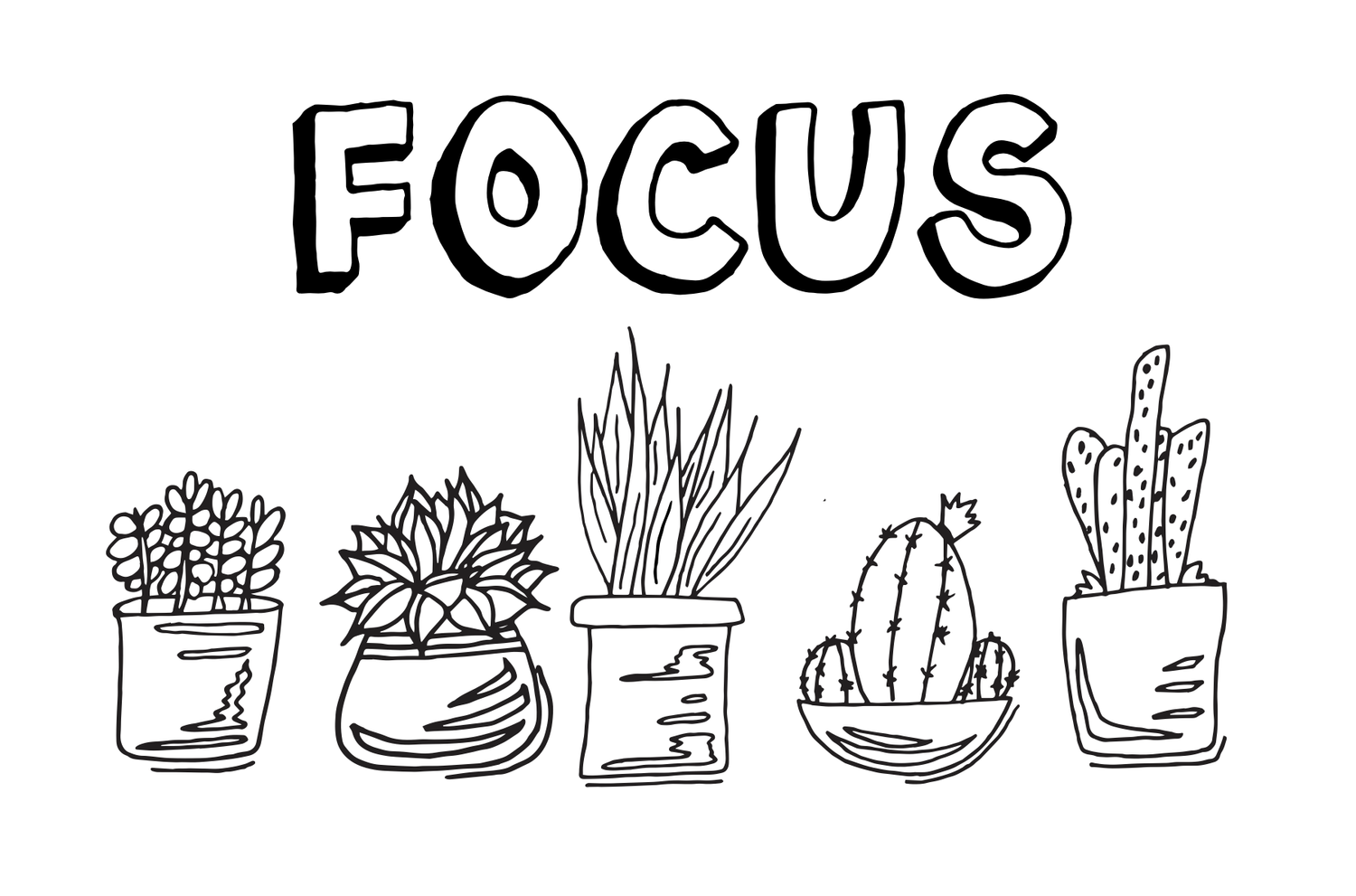 Free Focus Coloring Pages — Stevie Doodles