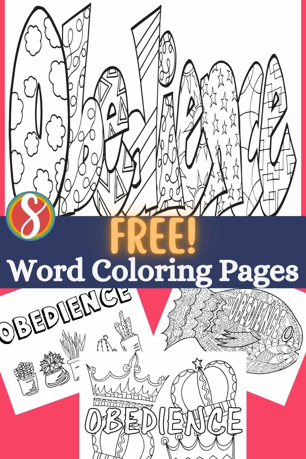 Free Obedience Coloring Pages — Stevie Doodles