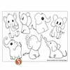 Free Elephant Coloring Pages — Stevie Doodles