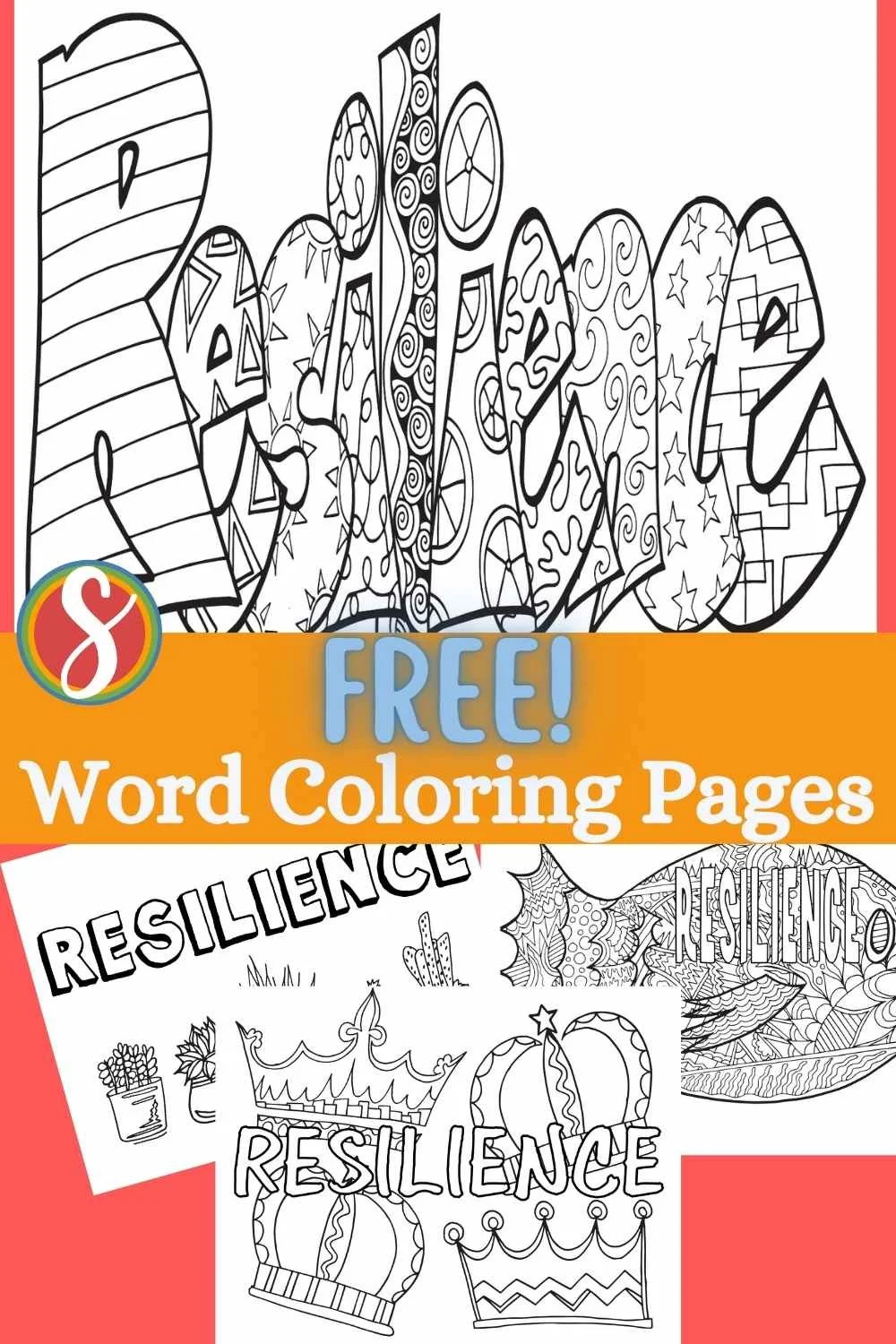 Free Resilience Coloring Pages — Stevie Doodles