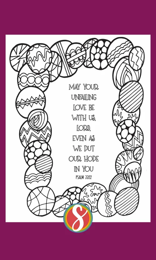 Free Hope Bible Verse Coloring Page — Stevie Doodles