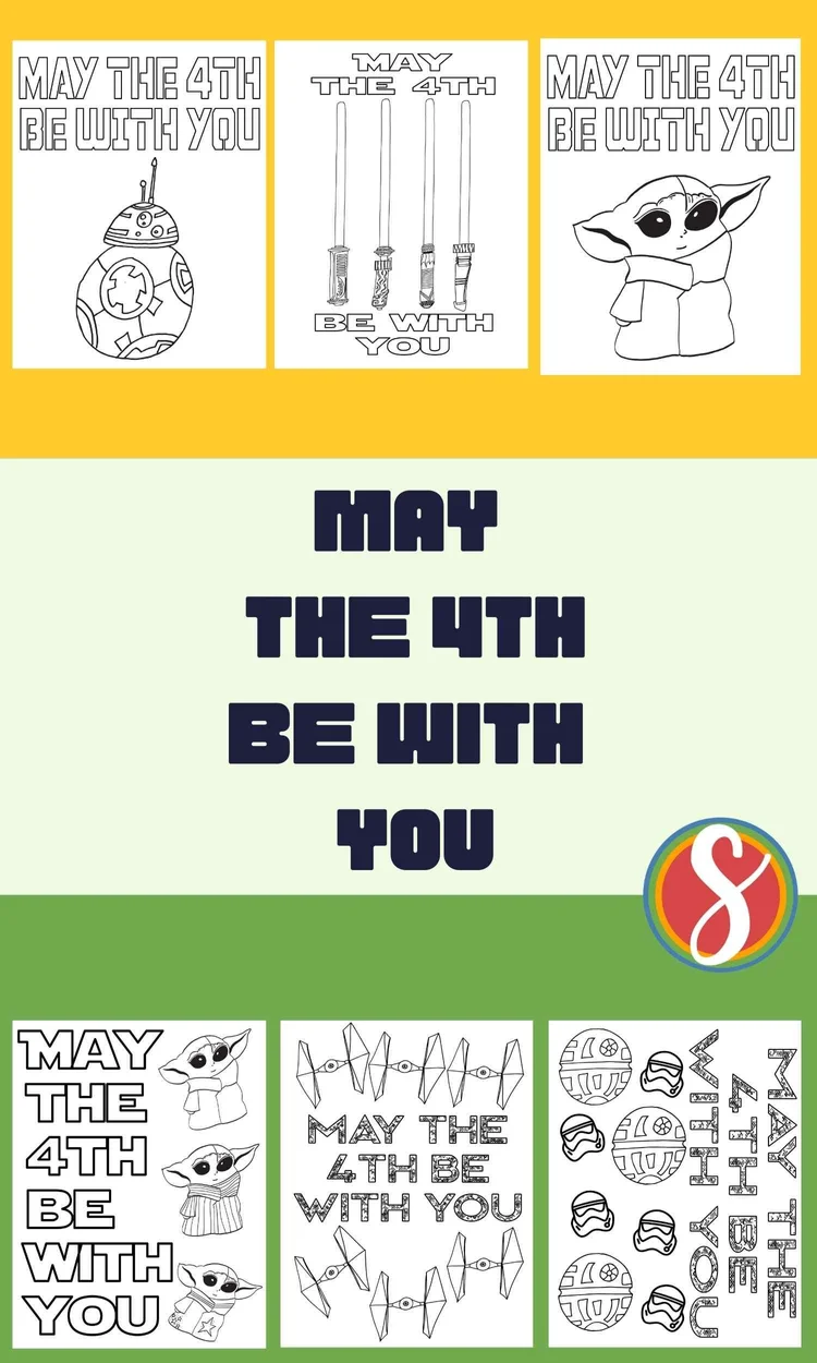 Free Star Wars Coloring Pages — Stevie Doodles