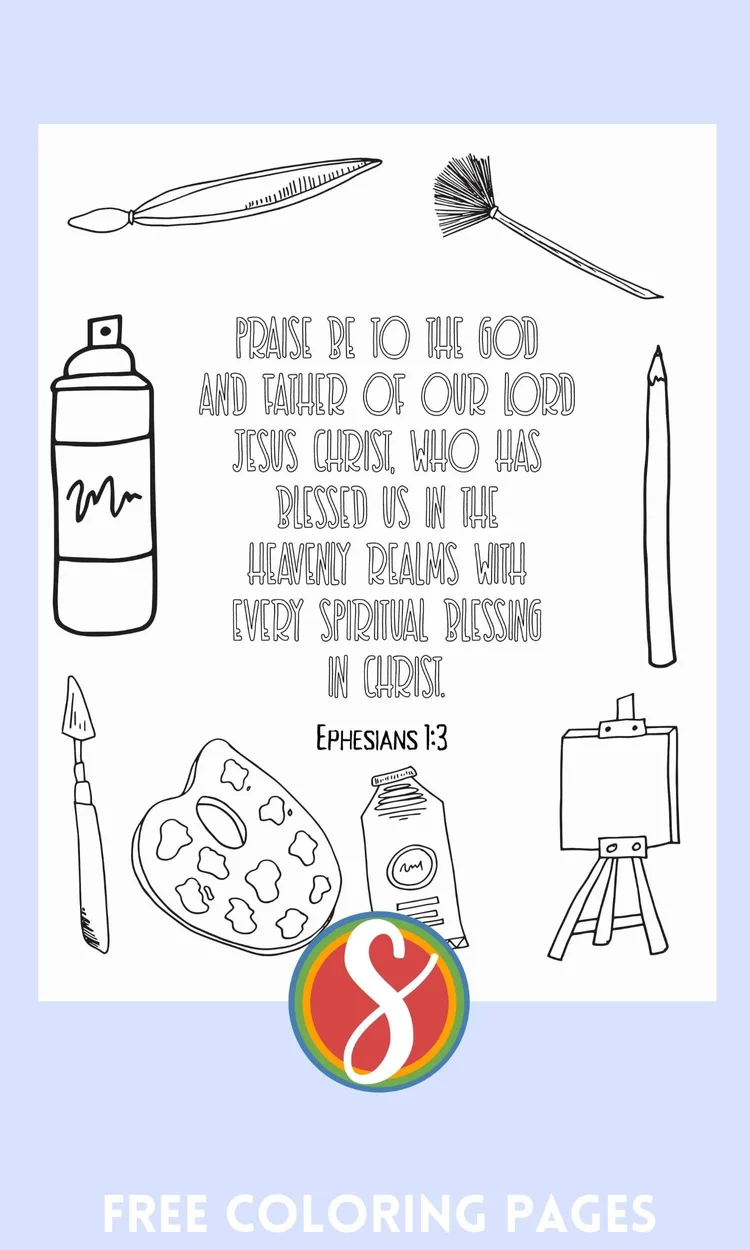 Free Ephesians Coloring Pages — Stevie Doodles