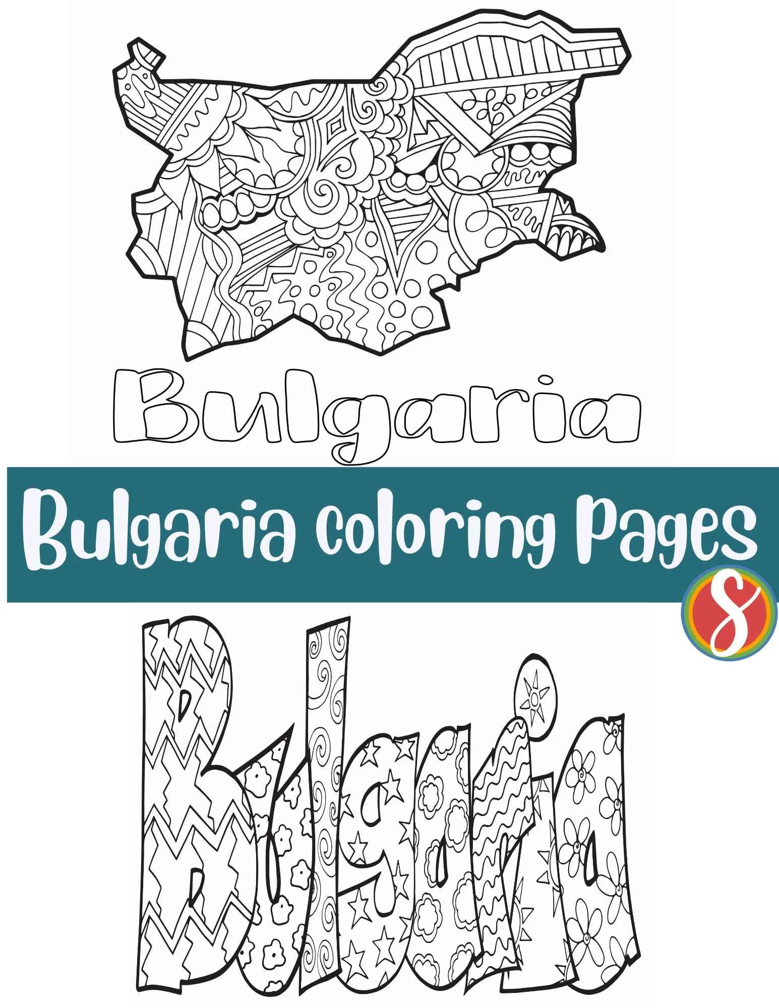 Free Bulgaria Coloring Pages — Stevie Doodles