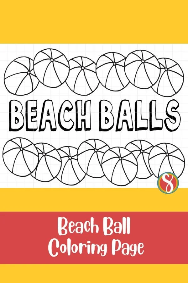 Free Beach Coloring Pages — Stevie Doodles