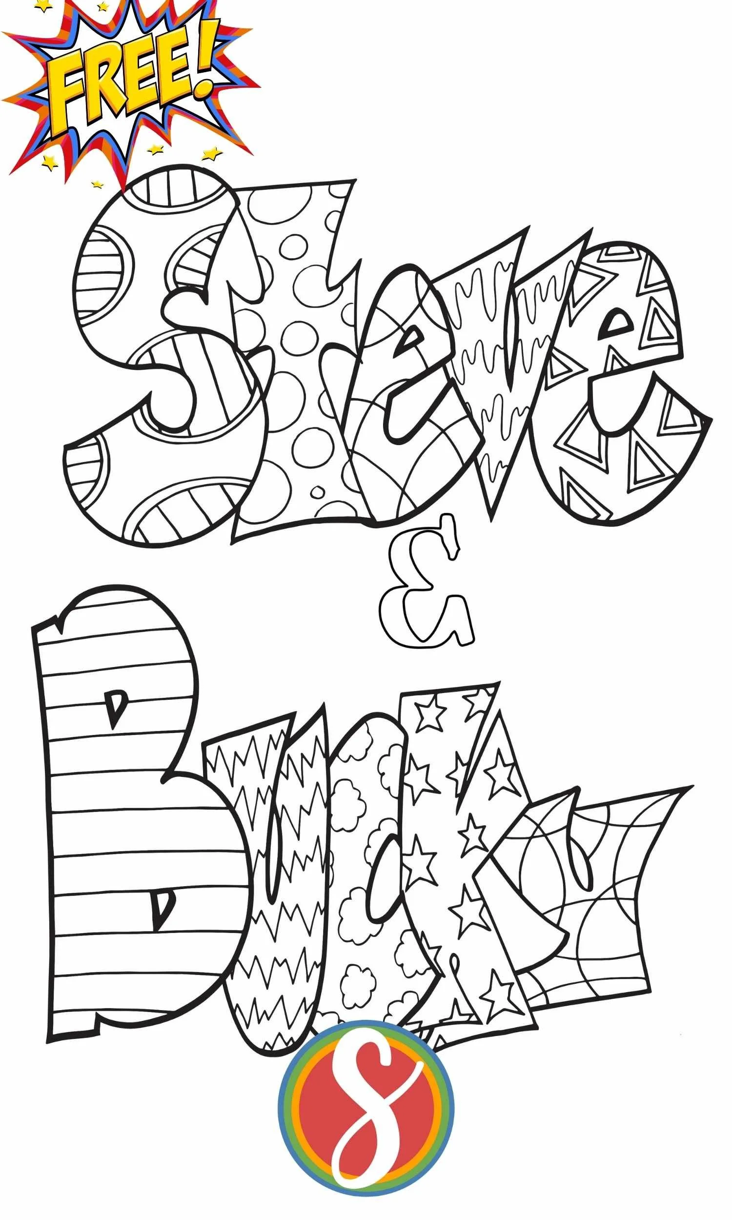 couples — Free Coloring Pages — Stevie Doodles