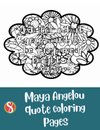 Free Maya Angelou Quote Coloring Pages — Stevie Doodles