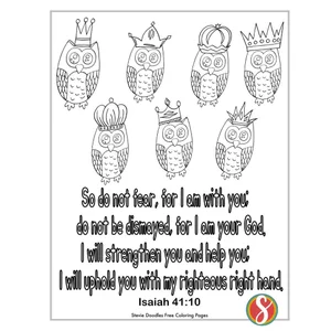 Free Isaiah Verses Coloring Pages — Stevie Doodles