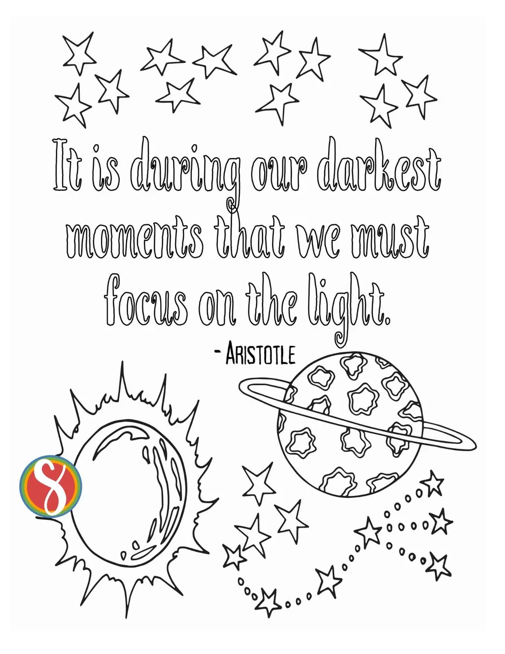 Free Mental Health Coloring Pages — Stevie Doodles