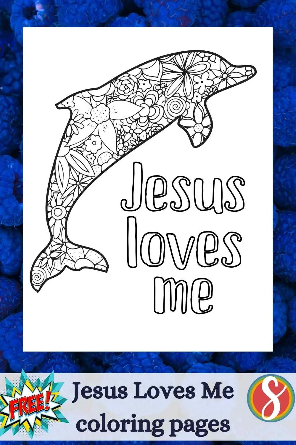 Jesus Loves Me Coloring Pages — Stevie Doodles