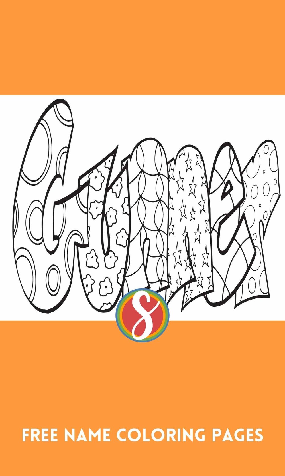 GUNNER - Three Free Printable Coloring Page — Stevie Doodles