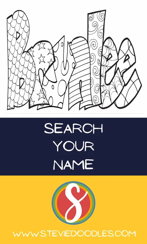Free Brynlee Coloring Page — Stevie Doodles