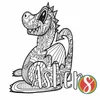 Free ASHER Coloring Page — Stevie Doodles
