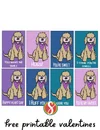 Free Golden Doodle Dog Valentines — Stevie Doodles
