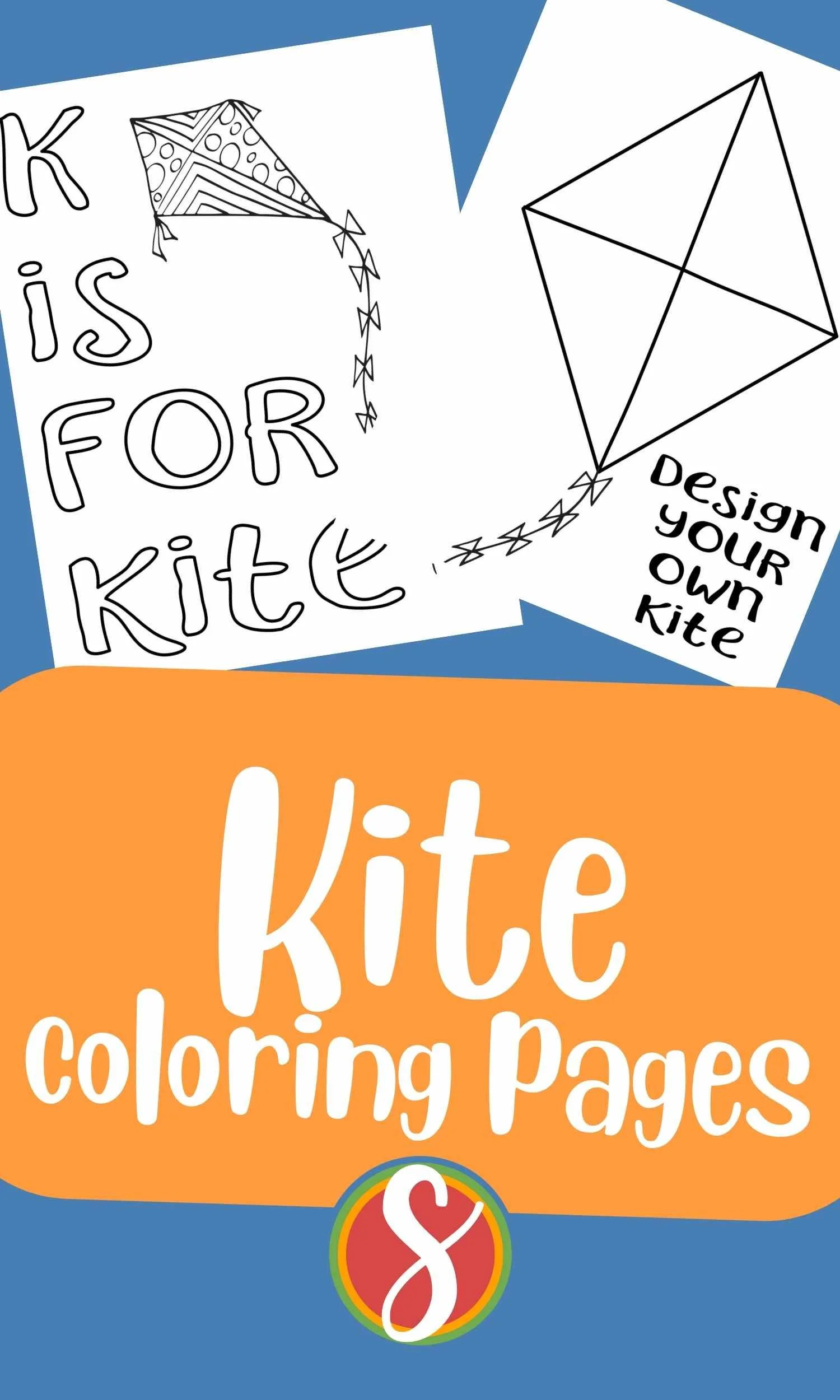 Coloring Pages Kite