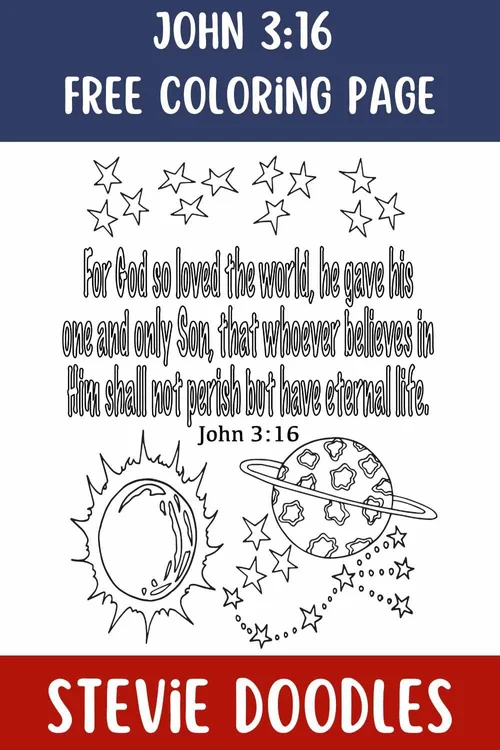 Christian — Free Coloring Pages — Stevie Doodles