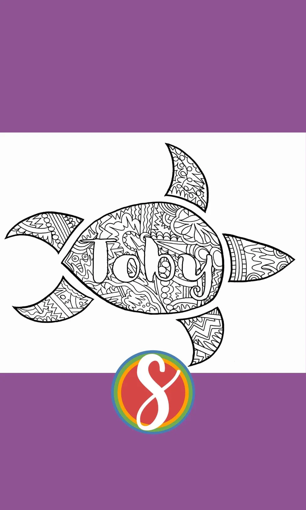 Free TOBY Name Coloring Pages — Stevie Doodles