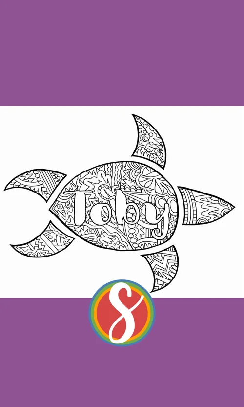 Free TOBY Name Coloring Pages — Stevie Doodles