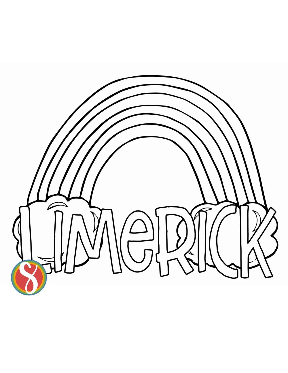 Free Limerick Name Coloring Pages — Stevie Doodles