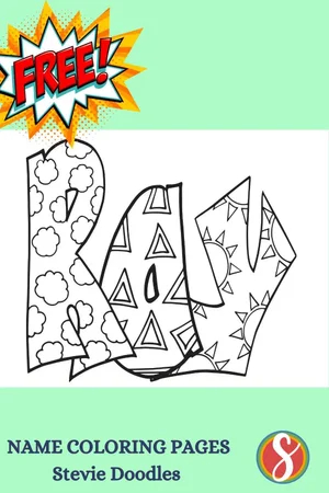 Free Ray Coloring Pages — Stevie Doodles