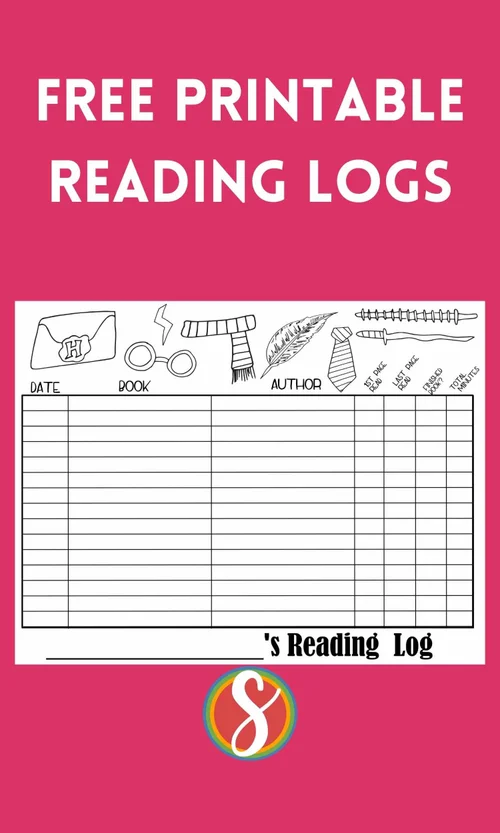 20+ Free Printable Reading Logs — Stevie Doodles