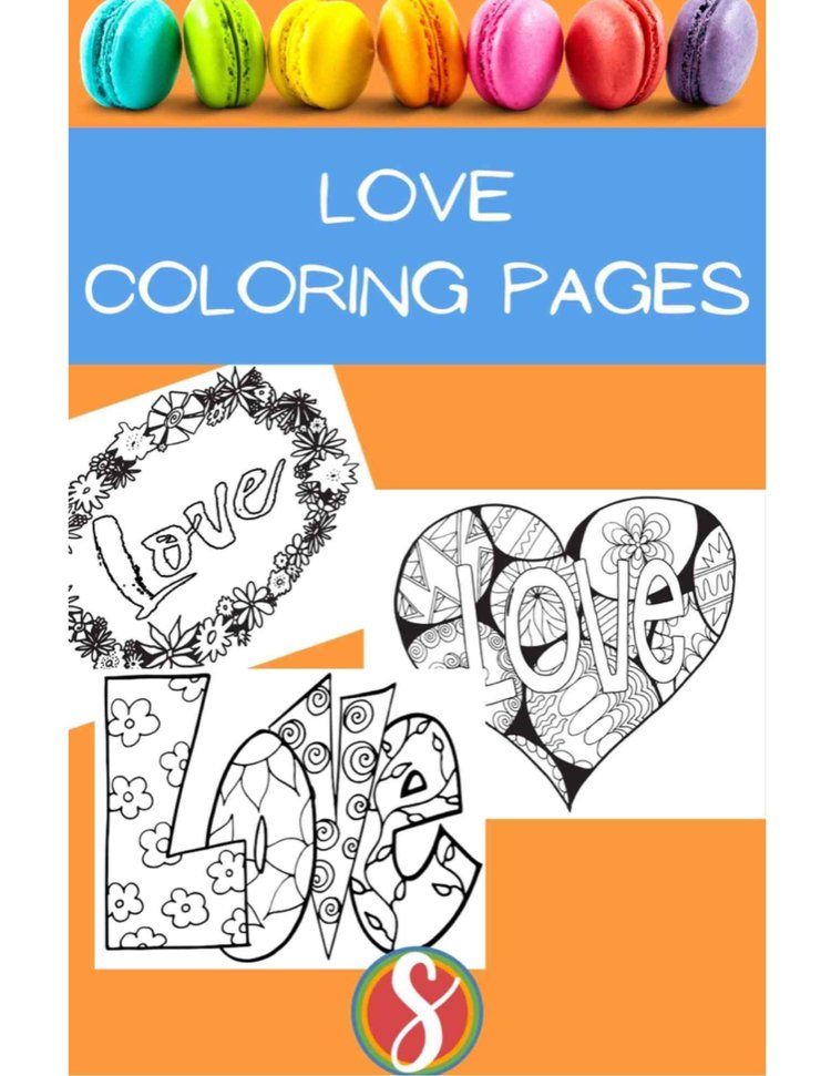 Free Valentines Day Coloring Pages — Stevie Doodles