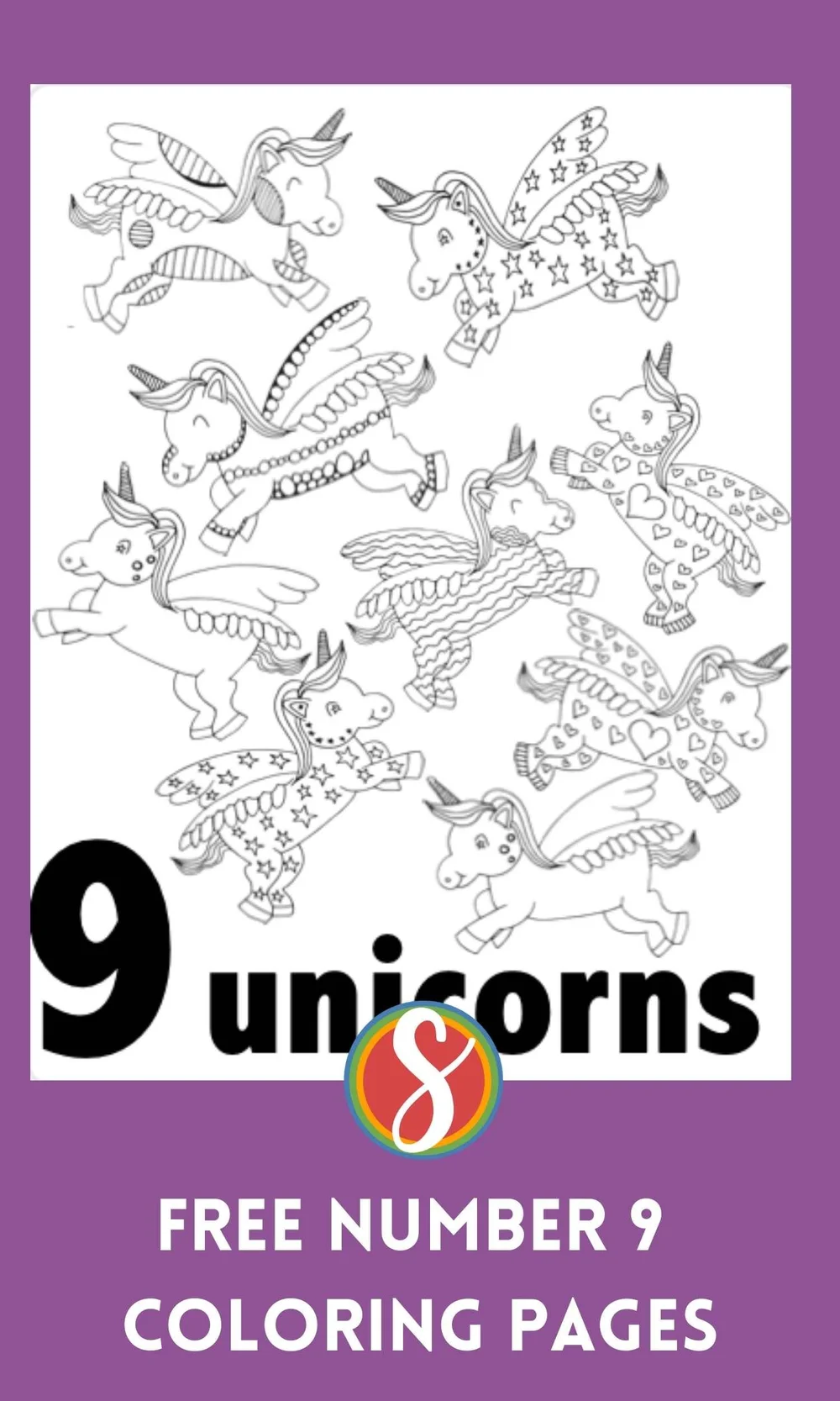Number 9 Coloring