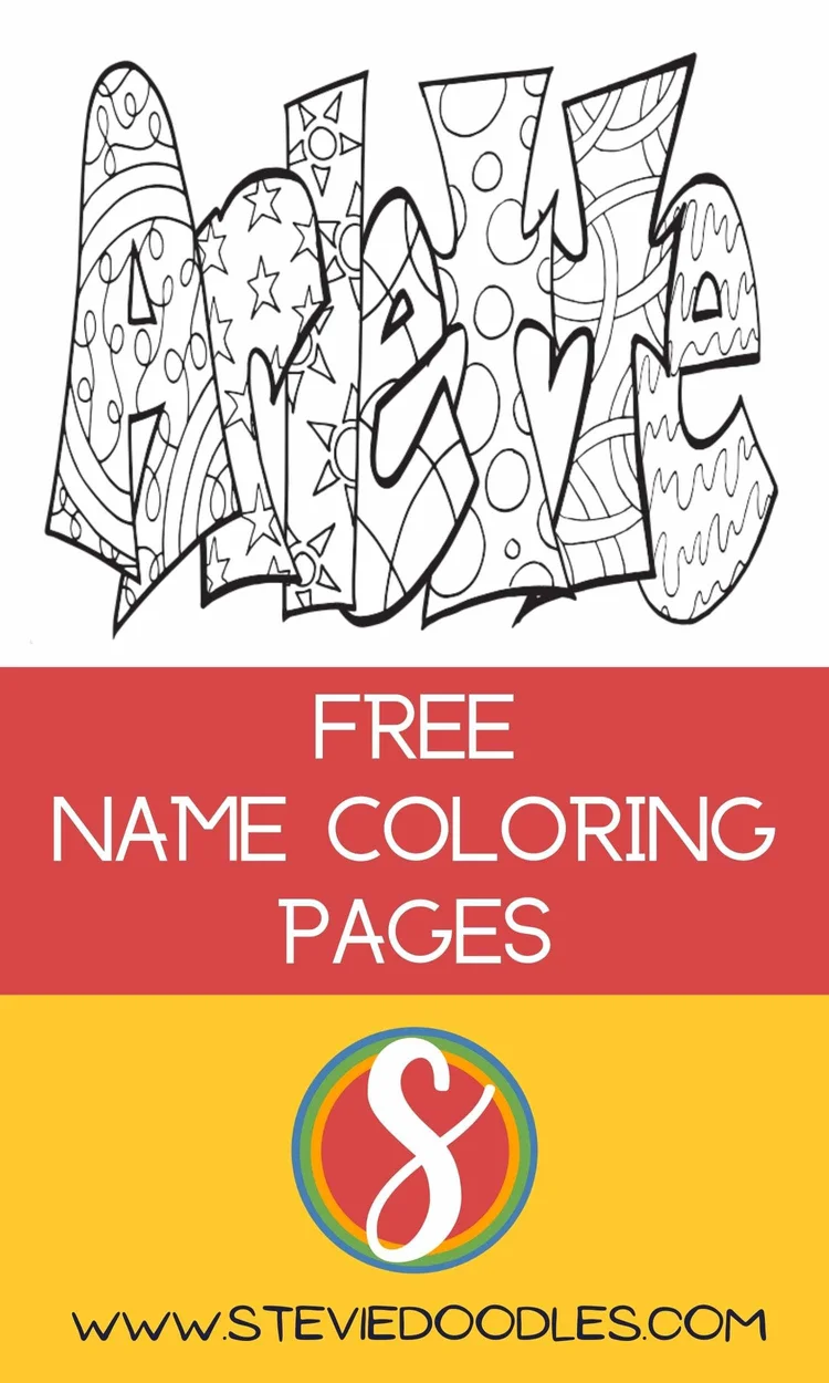 Free Arlette Coloring Page — Stevie Doodles