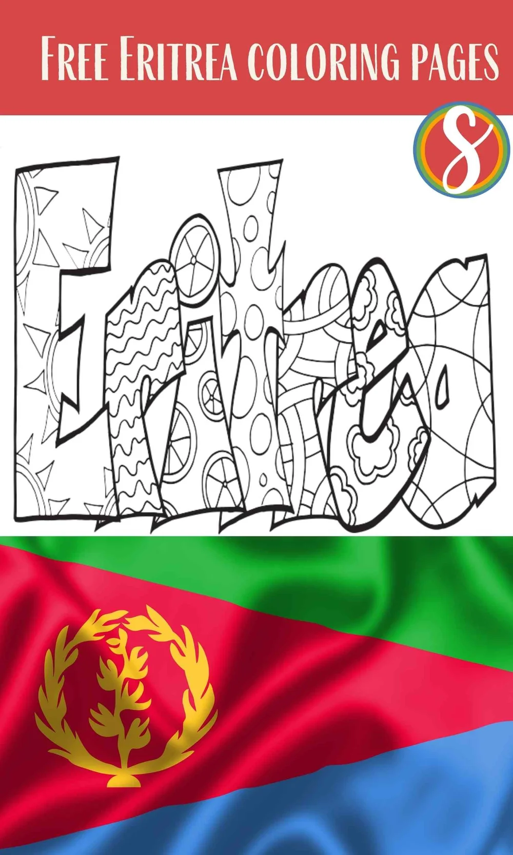 Free Eritrea Coloring Pages — Stevie Doodles
