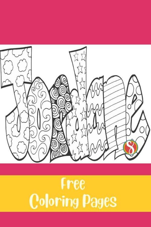 Free Jordane Coloring Page — Stevie Doodles
