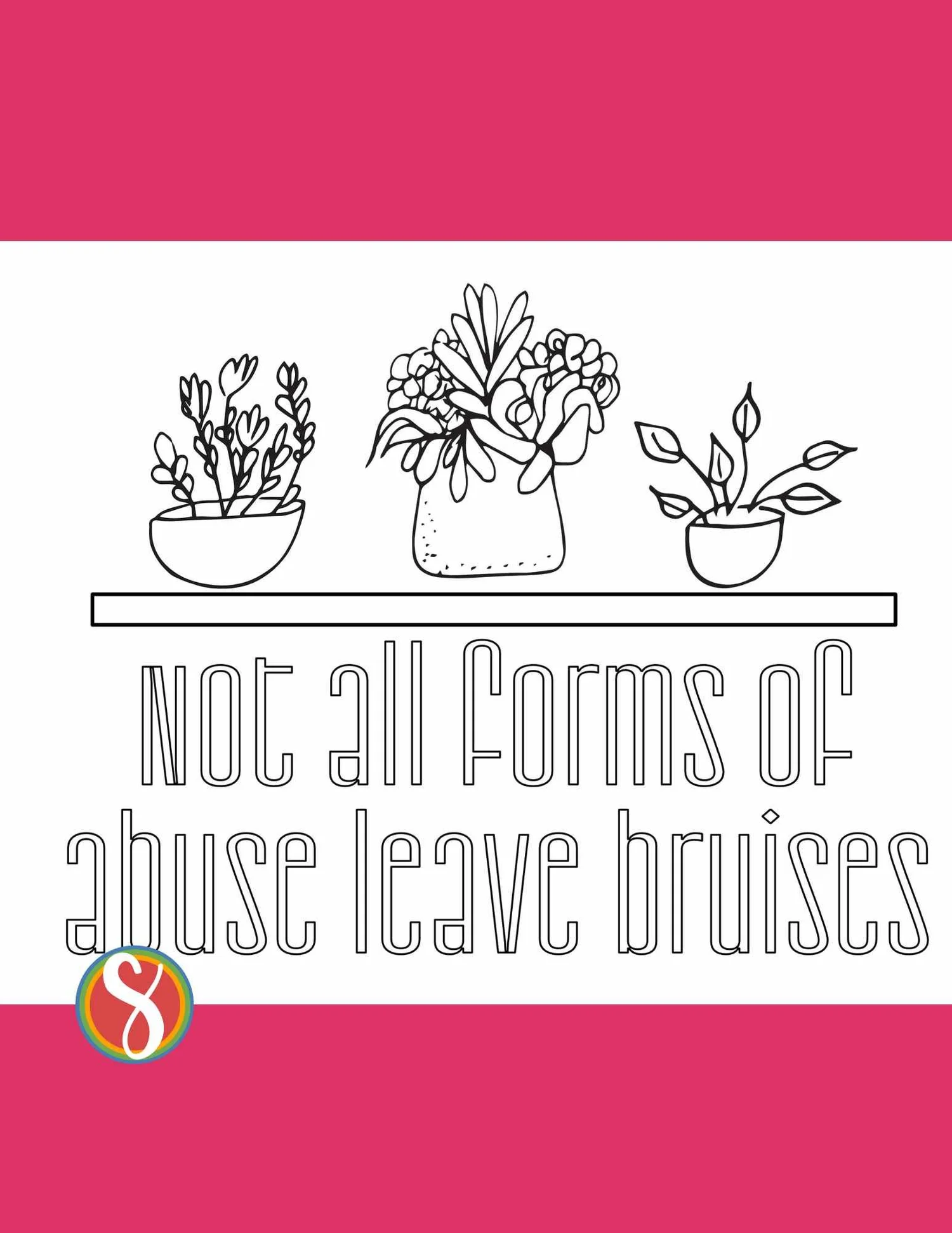 Free Bullying Quote Coloring Pages — Stevie Doodles