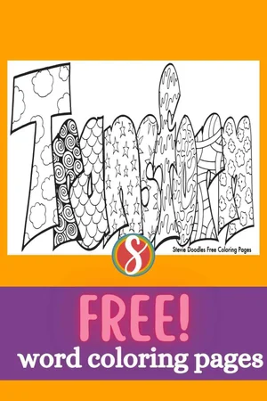 Free "Transform" Coloring Page — Stevie Doodles