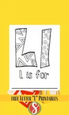 Free Letter L Coloring Pages — Stevie Doodles